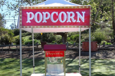 Popcorn Concession Booths in Los Angeles CA | The Carnival Fun Experts