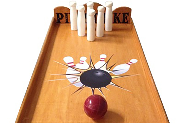 Pin strike - My Little Carnival, Inc.