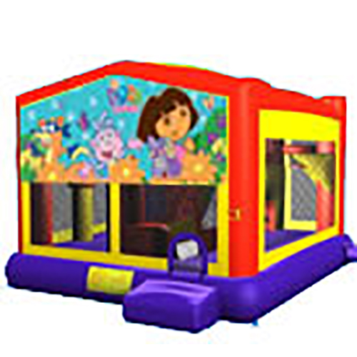 jumpers-inflatables-combo-6in1-dora-the-explorer - Carnival Fun Experts